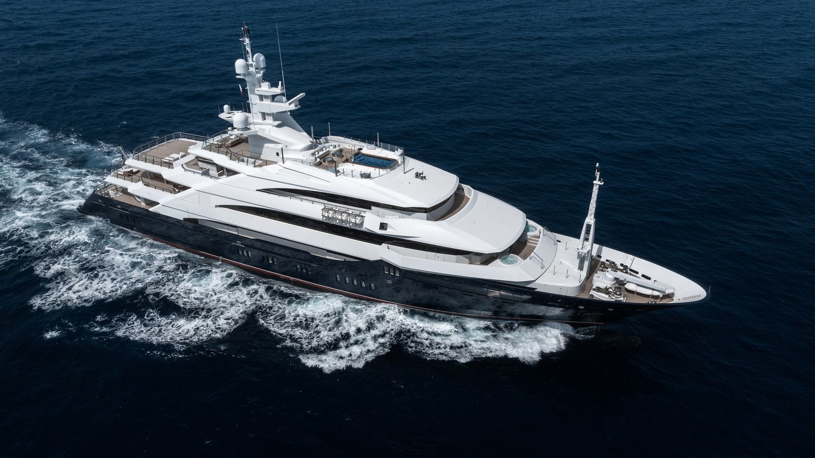 80m Oceanco superyacht Batello rejoins market following refit